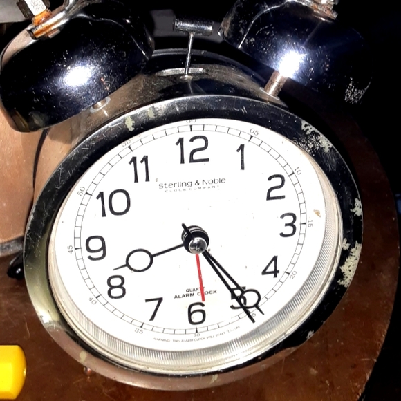 sterling and noble | Wall Decor | Vintage Look Alarm Clock | Poshmark